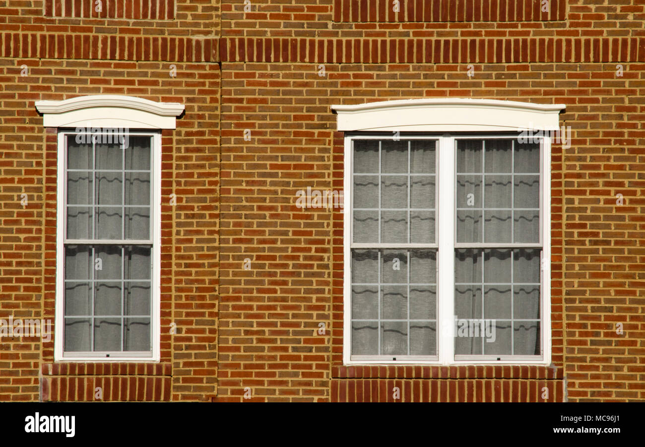 two adjacent windows Stock Photo - Alamy