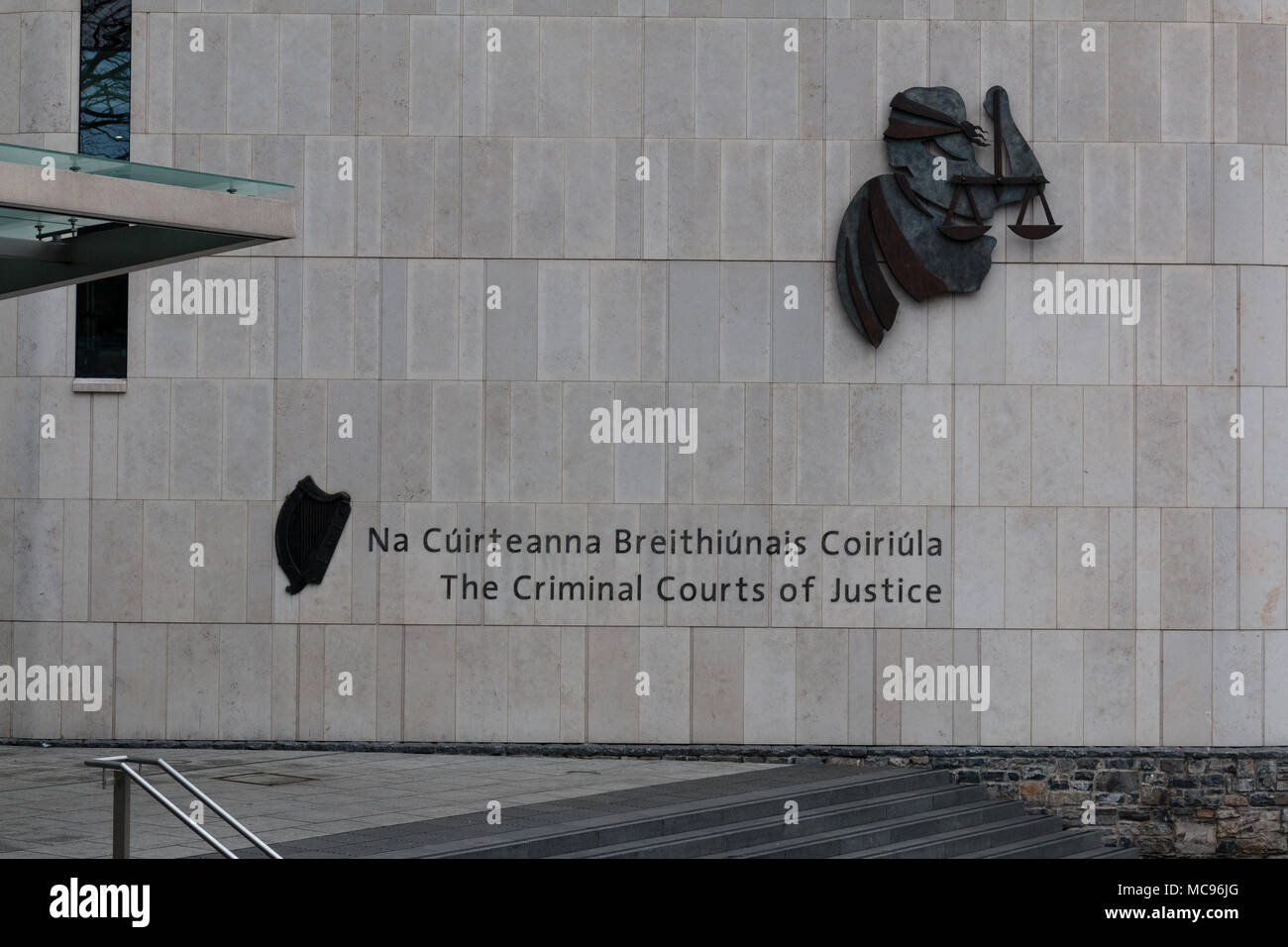 April 12th, 2018, Dublin Ireland - The Criminal Courts of Justice, the ...