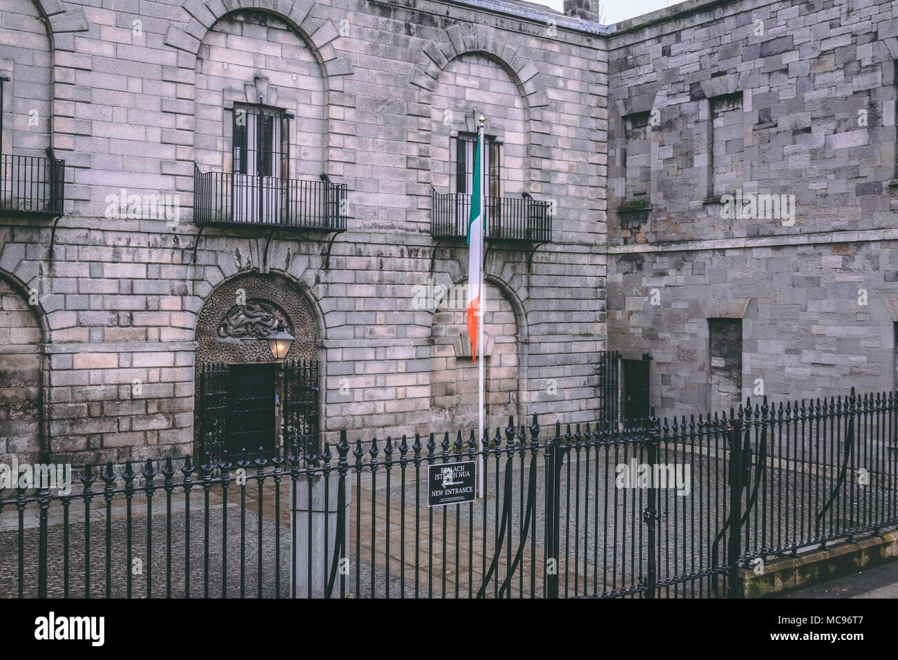 April 12th, 2018, Dublin Ireland - Kilmainham Gaol, a former prison in ...