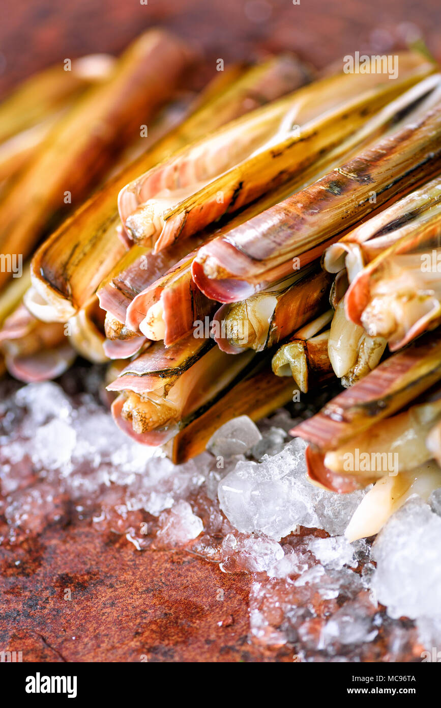 Razor clam recipe hi-res stock photography and images - Alamy