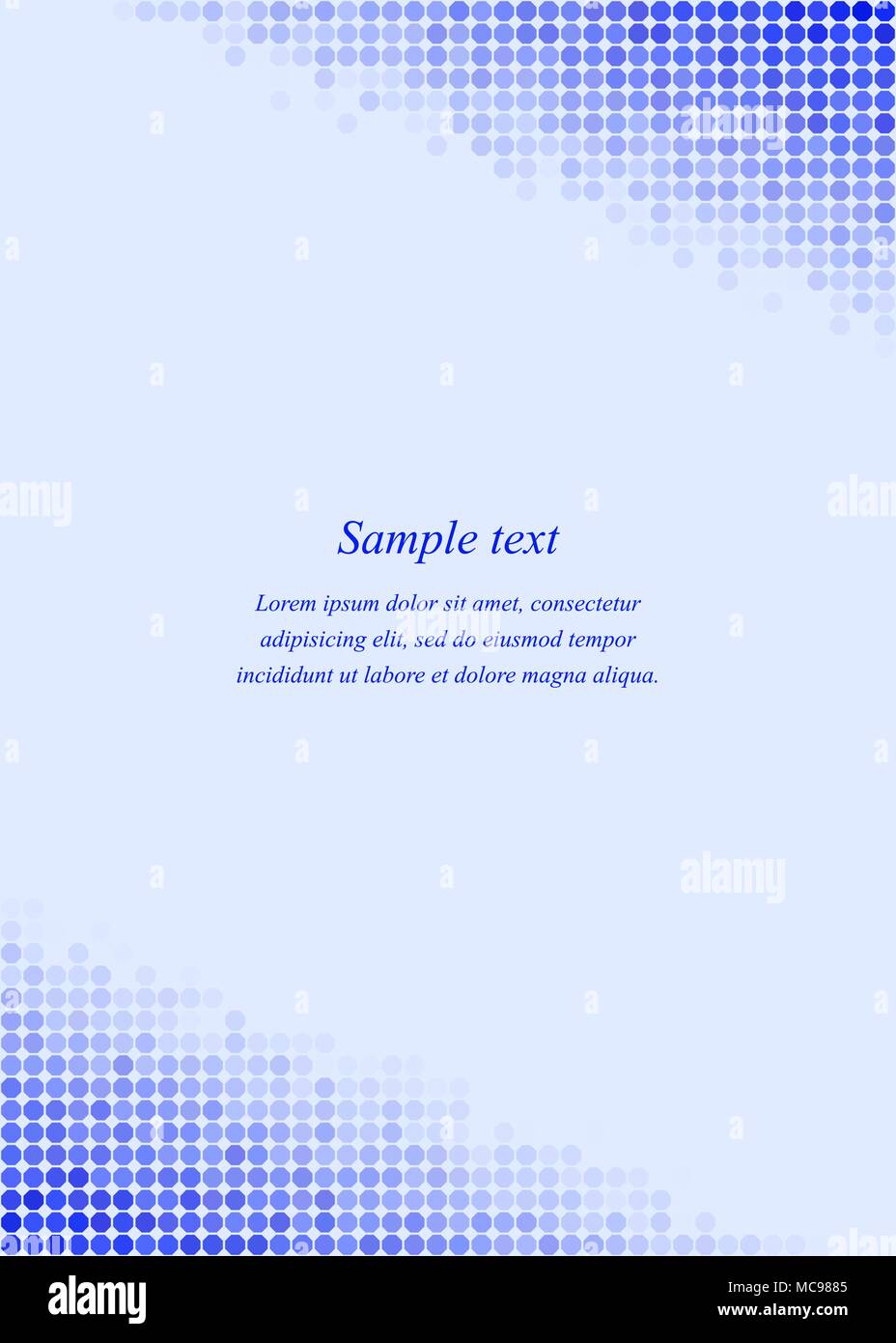 Blue page corner design template Stock Vector Image & Art - Alamy