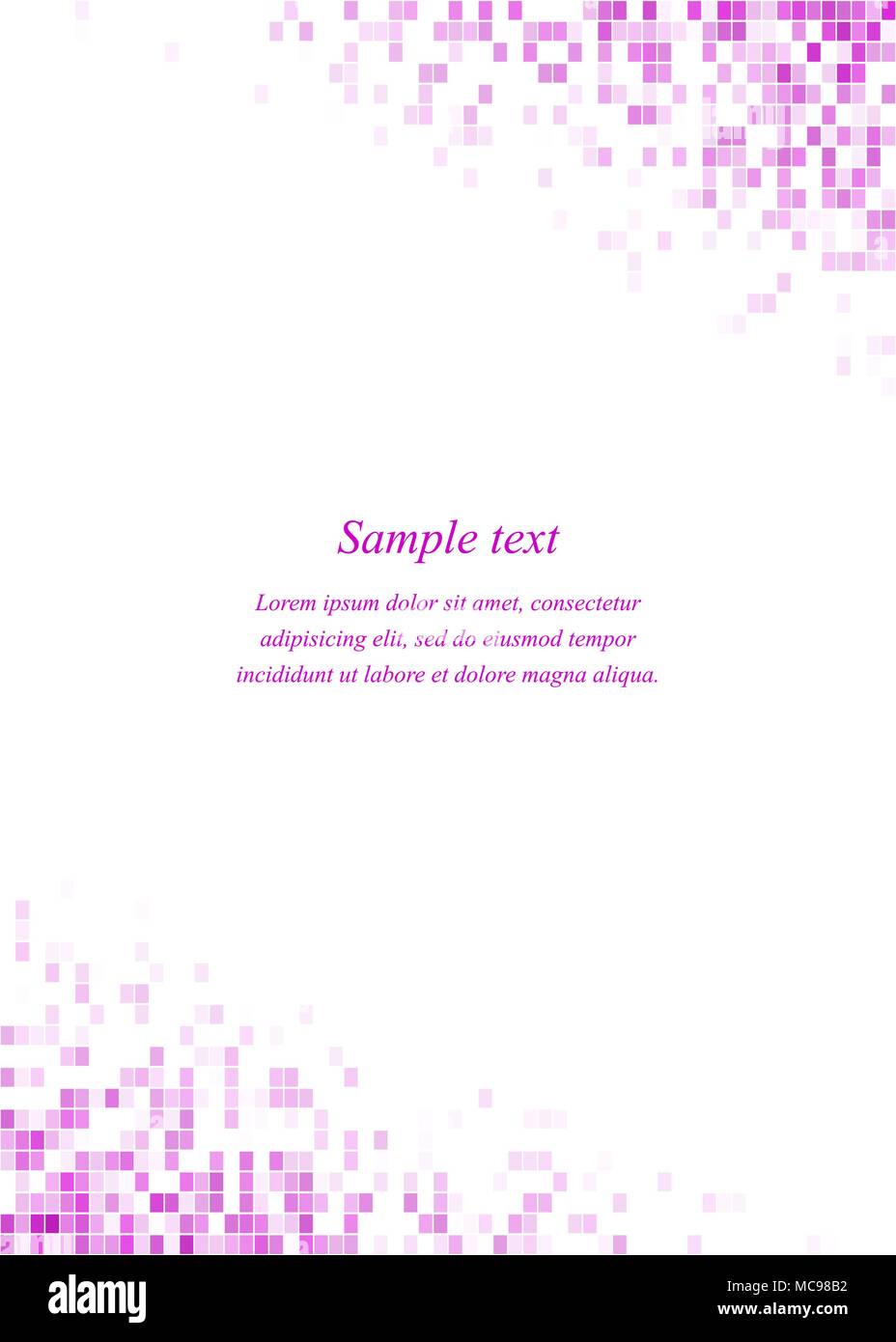 Magenta page corner design template Stock Vector Image & Art - Alamy