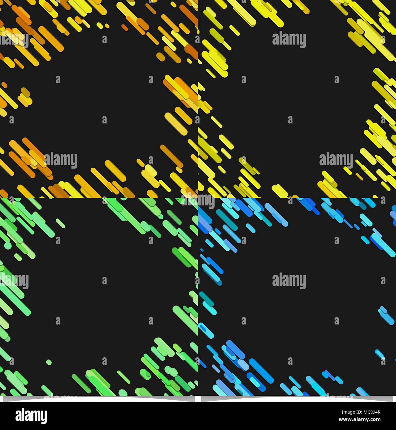 Diagonal black yellow stripes Stock Vector Images - Alamy