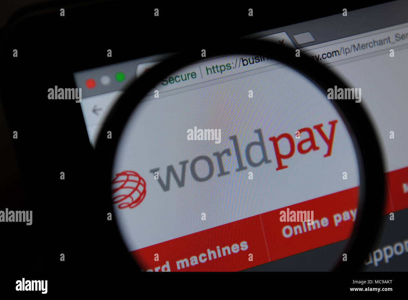 Worldpay card hi-res stock photography and images - Alamy