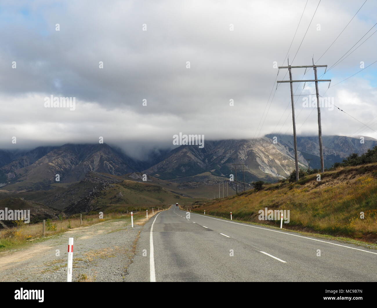 New Zealand Road trip Stock Photo - Alamy