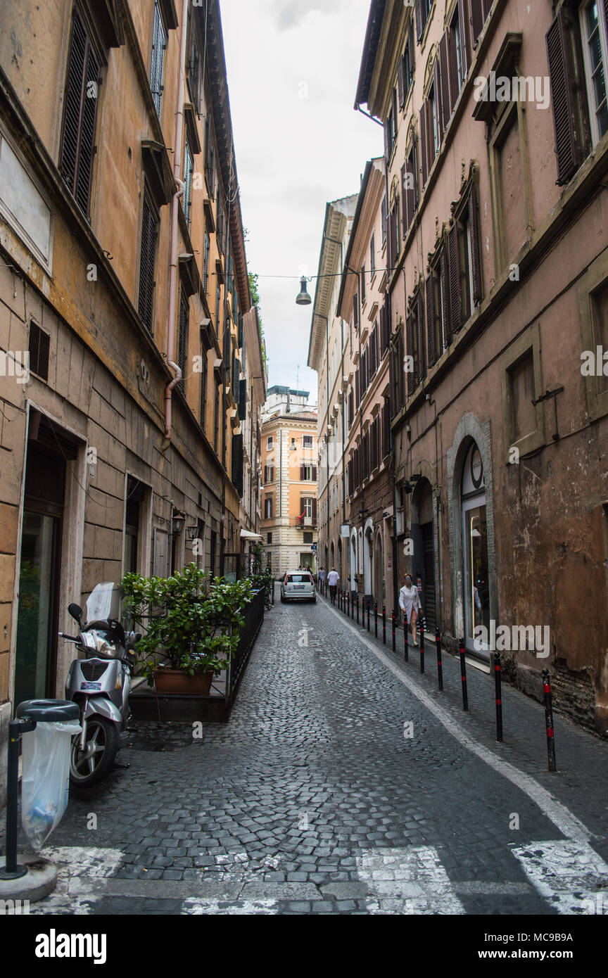 Street in Rome Stock Photo - Alamy