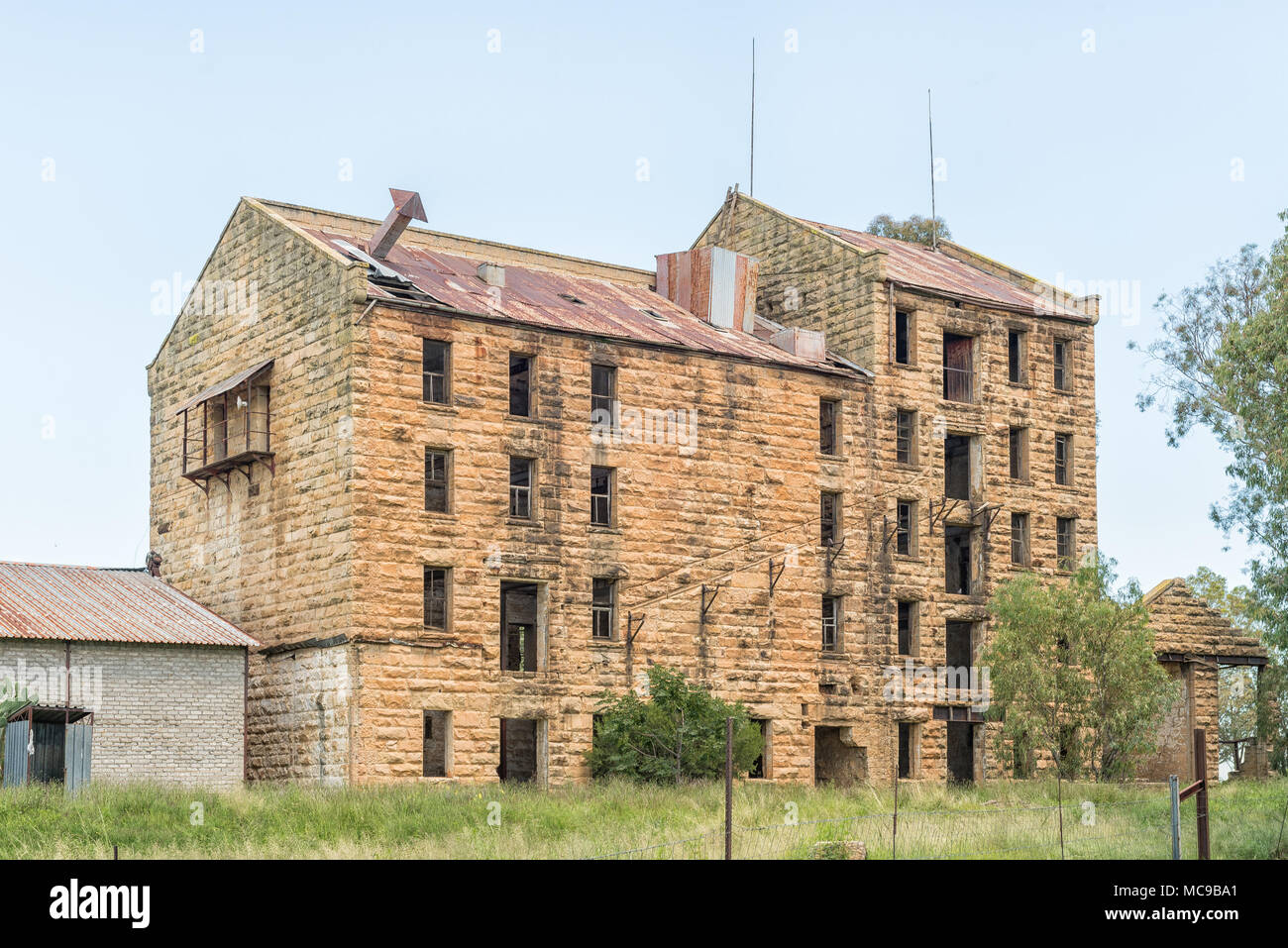 FICKSBURG, SOUTH AFRICA - MARCH 12, 2018: The ruin of the tallest ...