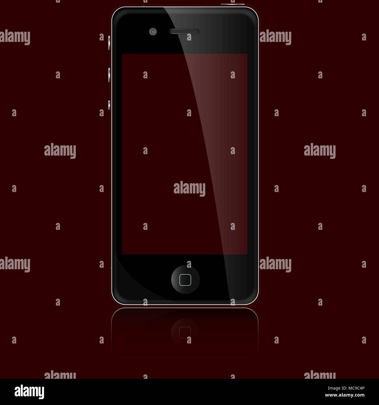 vector apple iphone art and graphics Stock Vector Image & Art - Alamy