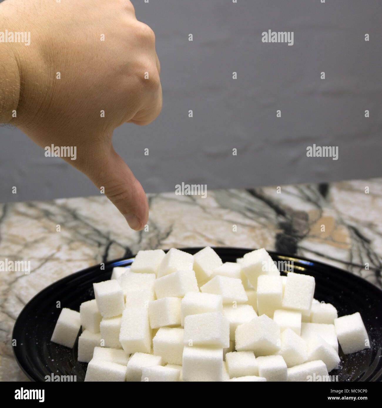 Woman eating sugar cube hi-res stock photography and images - Alamy
