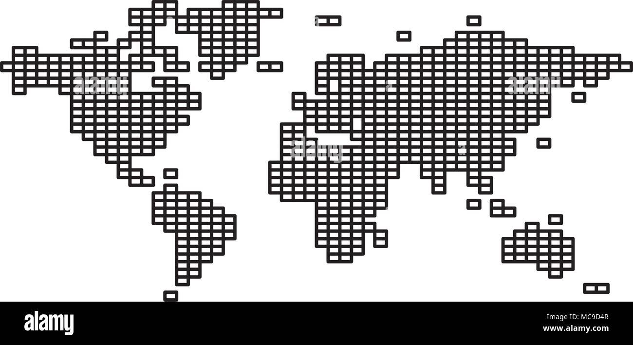 world map geography icon Stock Vector Image & Art - Alamy