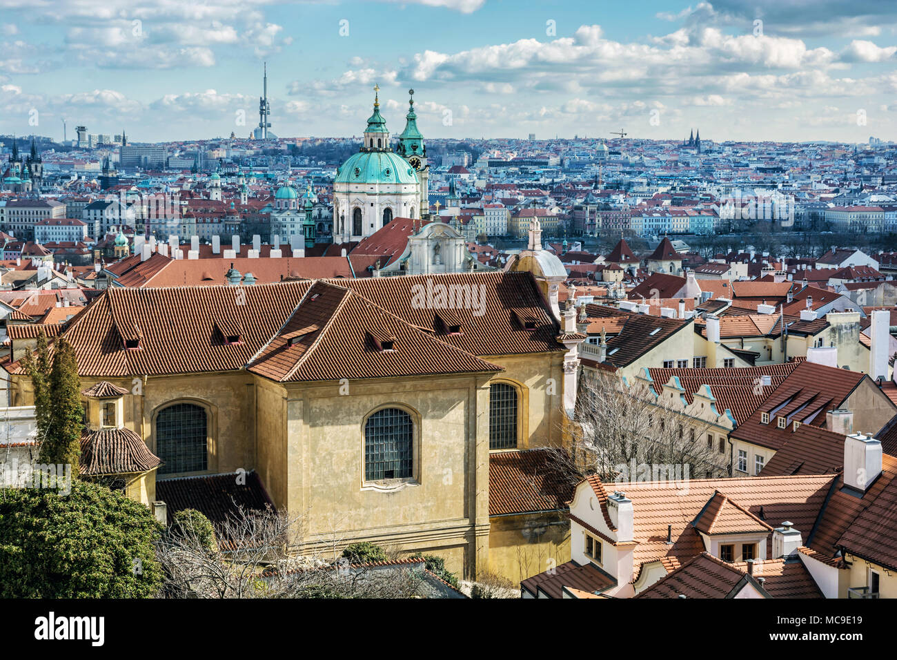 Beautiful Prague city, Czech republic. Travel destination ...
