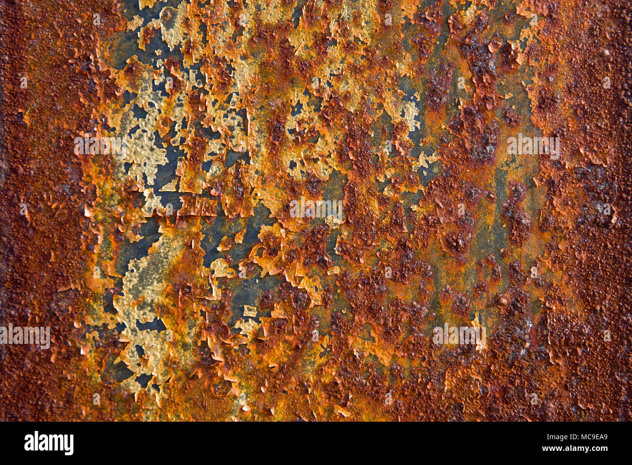 Detail of the old rusty metal background Stock Photo - Alamy
