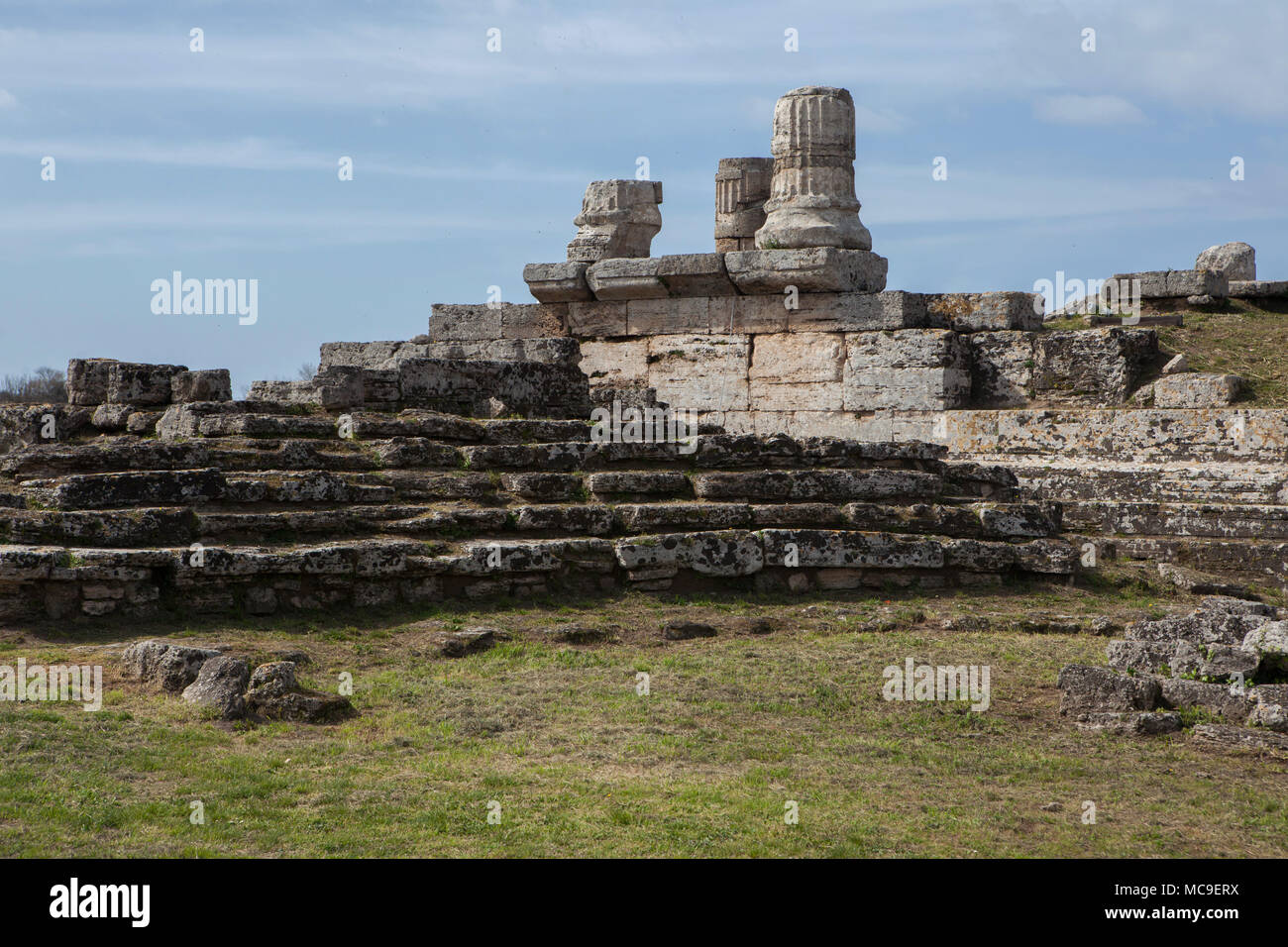 Ruins roman comitium hi-res stock photography and images - Alamy