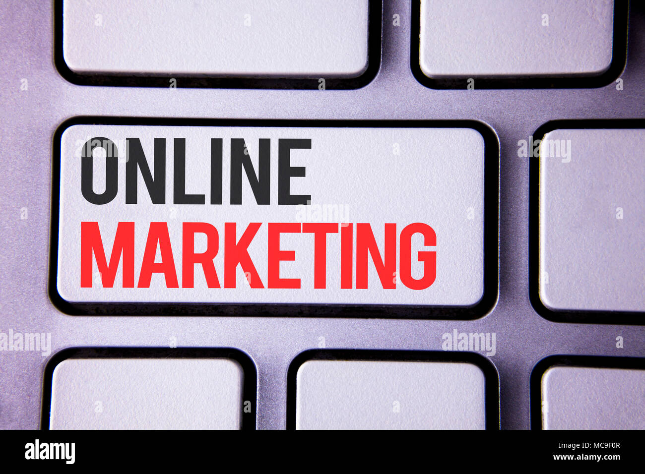 Handwriting text Online Marketing. Concept meaning Marketing digital ...
