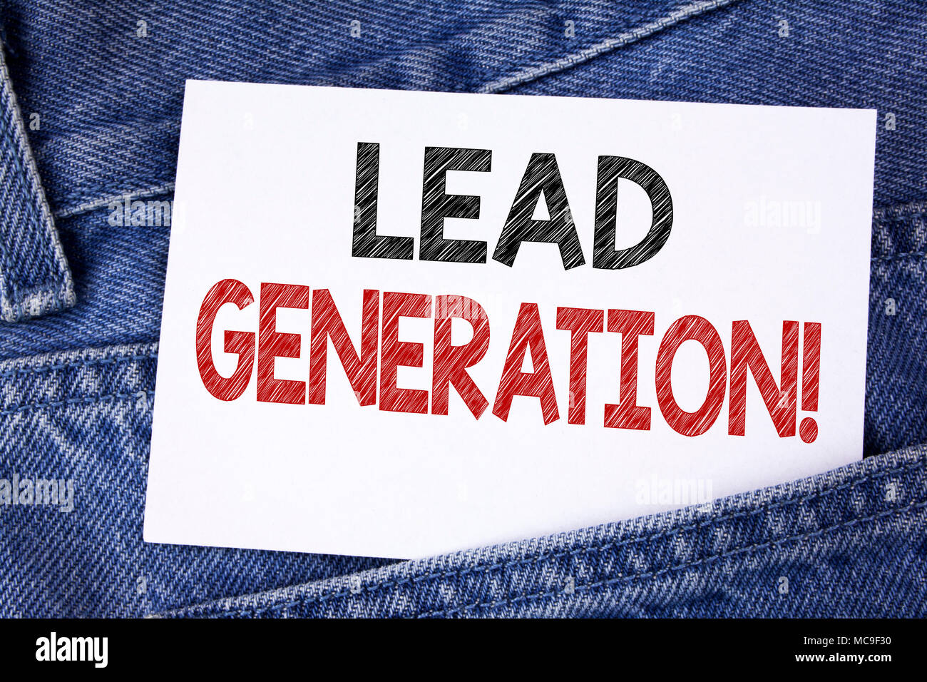 Text sign showing Lead Generation Motivational Call. Conceptual photo ...