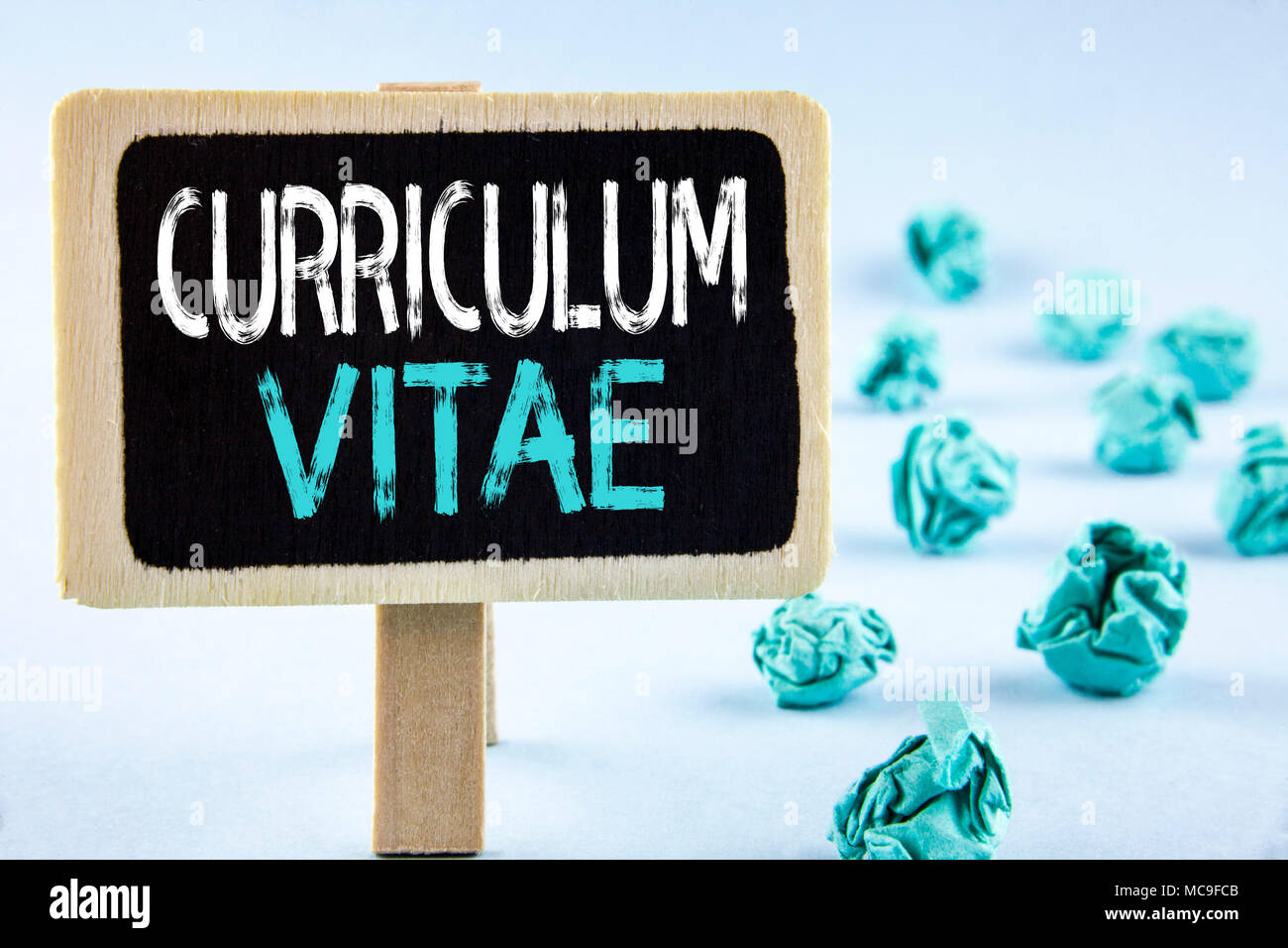 Writing note showing Curriculum Vitae. Business photo showcasing Resume ...