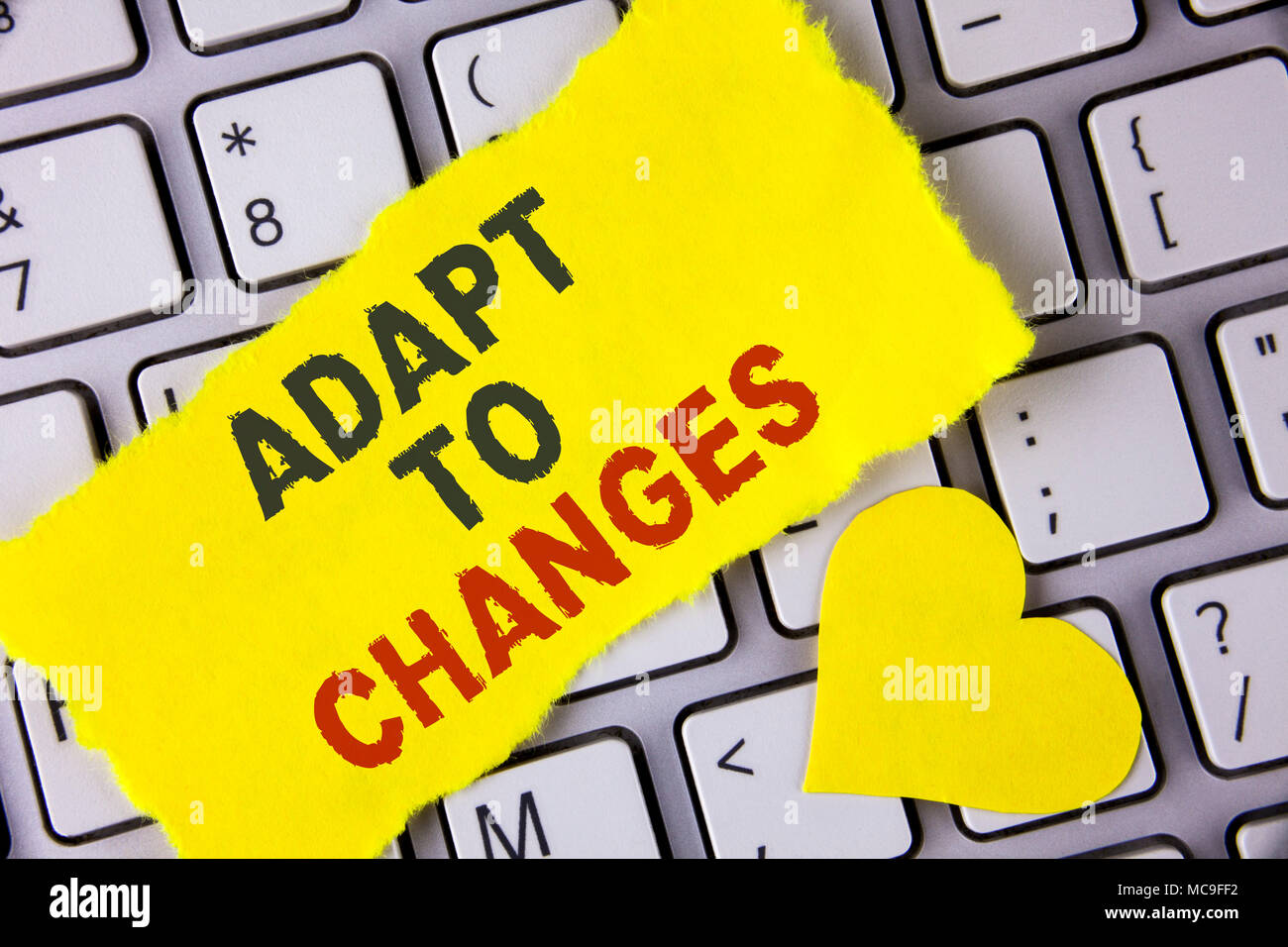 Word writing text Adapt To Changes. Business concept for Innovative ...