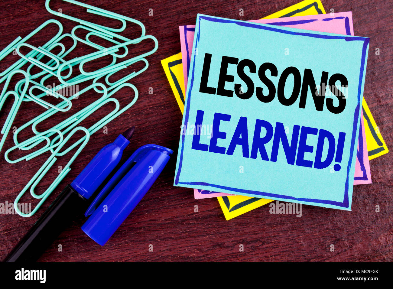 Handwriting text Lessons Learned Motivational Call. Concept meaning ... Handwriting text Lessons Learned Motivational Call. Concept meaning ...