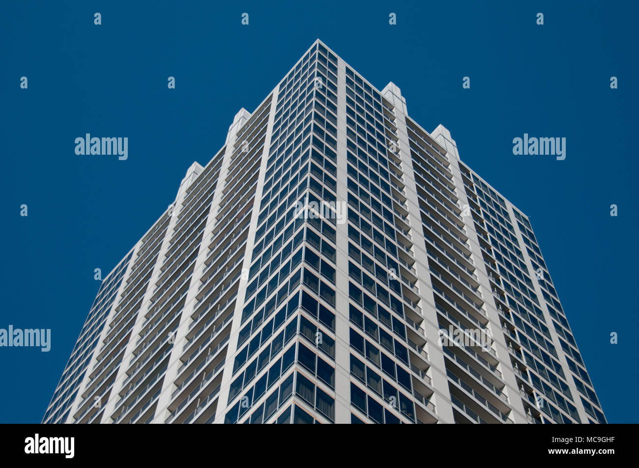 High rise building perspective view hi-res stock photography and images ...