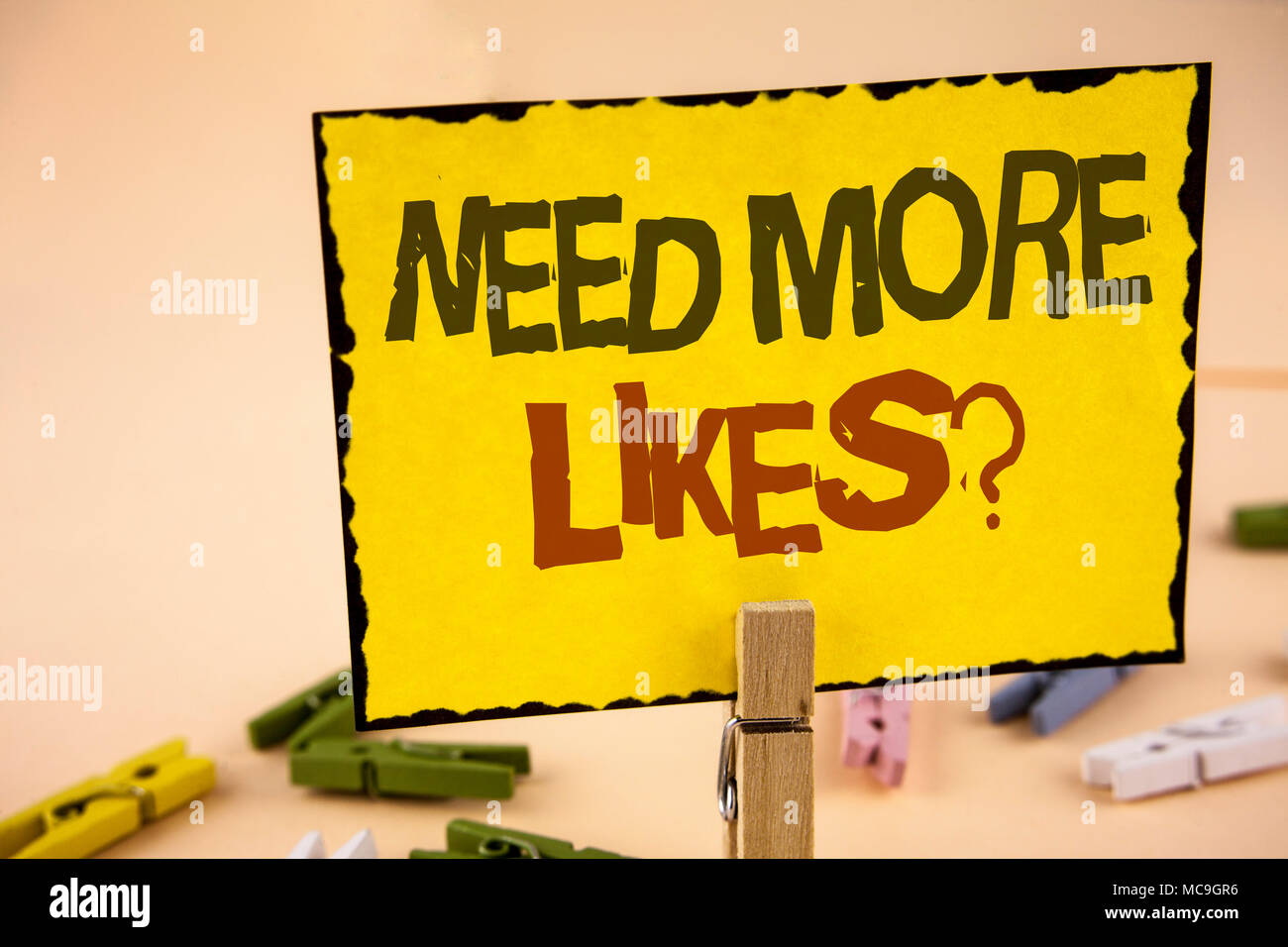 Handwriting text writing Need More Likes Question. Concept meaning ...