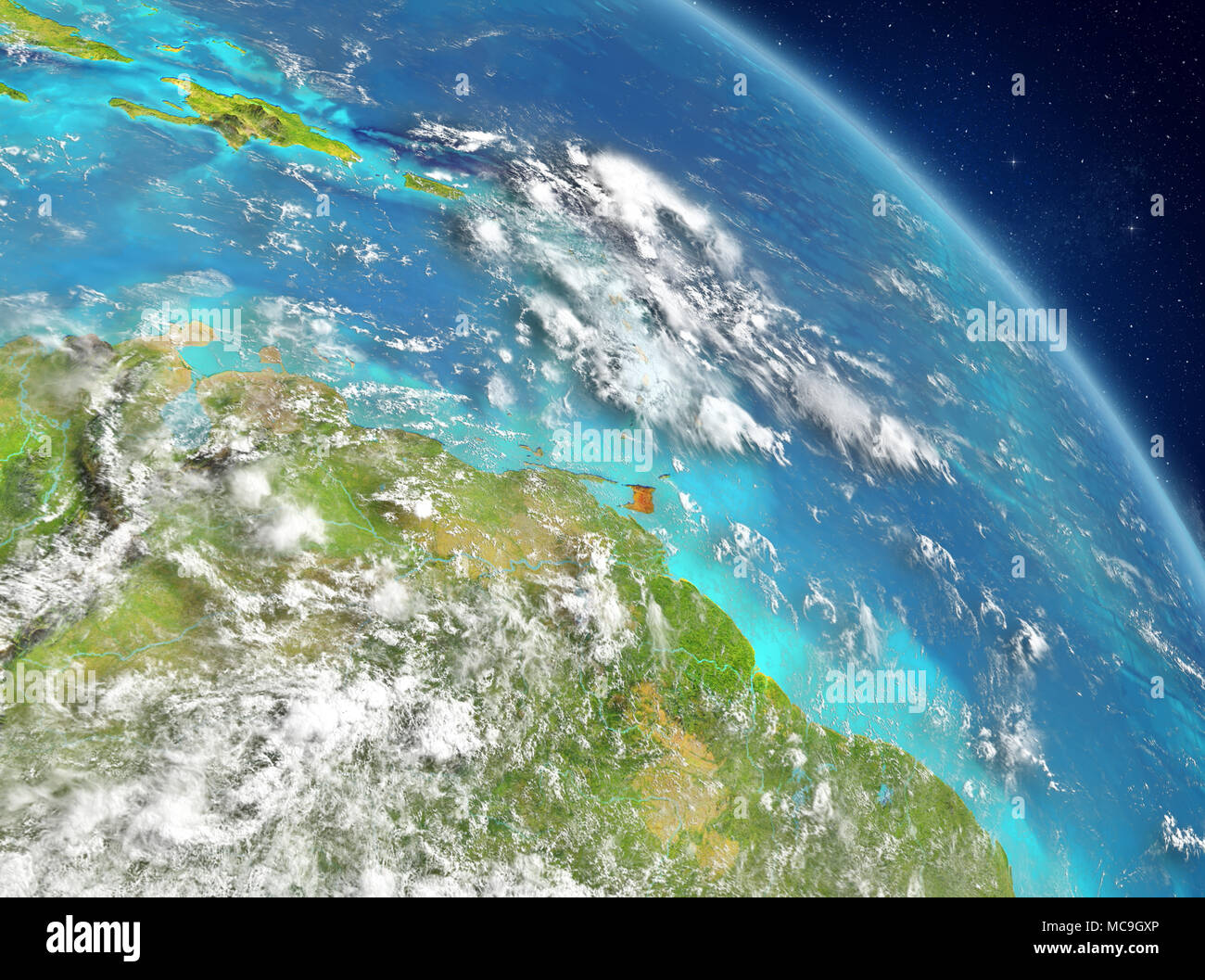 Nasa Satellite Map Zoom Caribbean