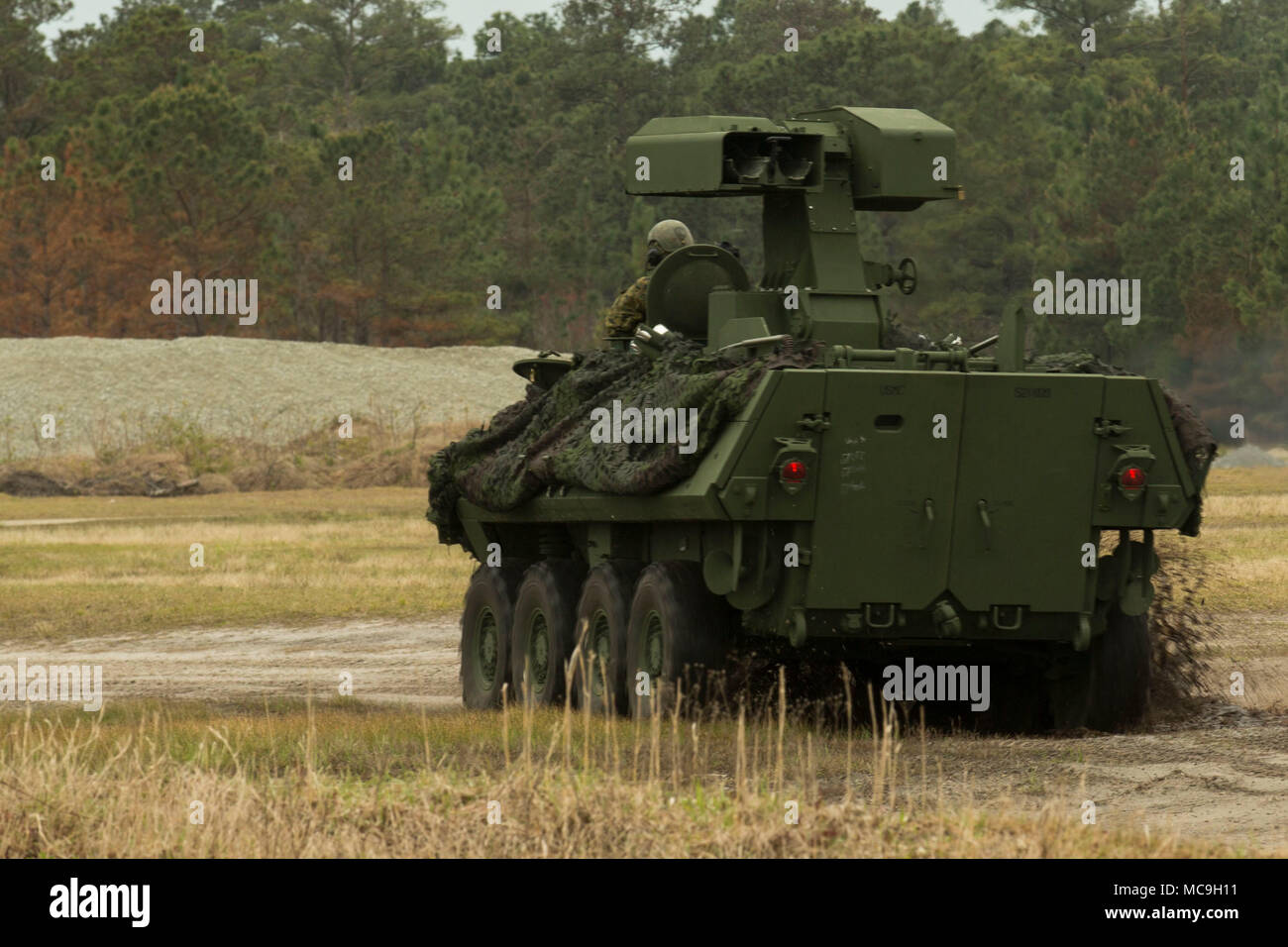 U.S. Marines with 2nd Light Armored Reconnaissance Battalion ...