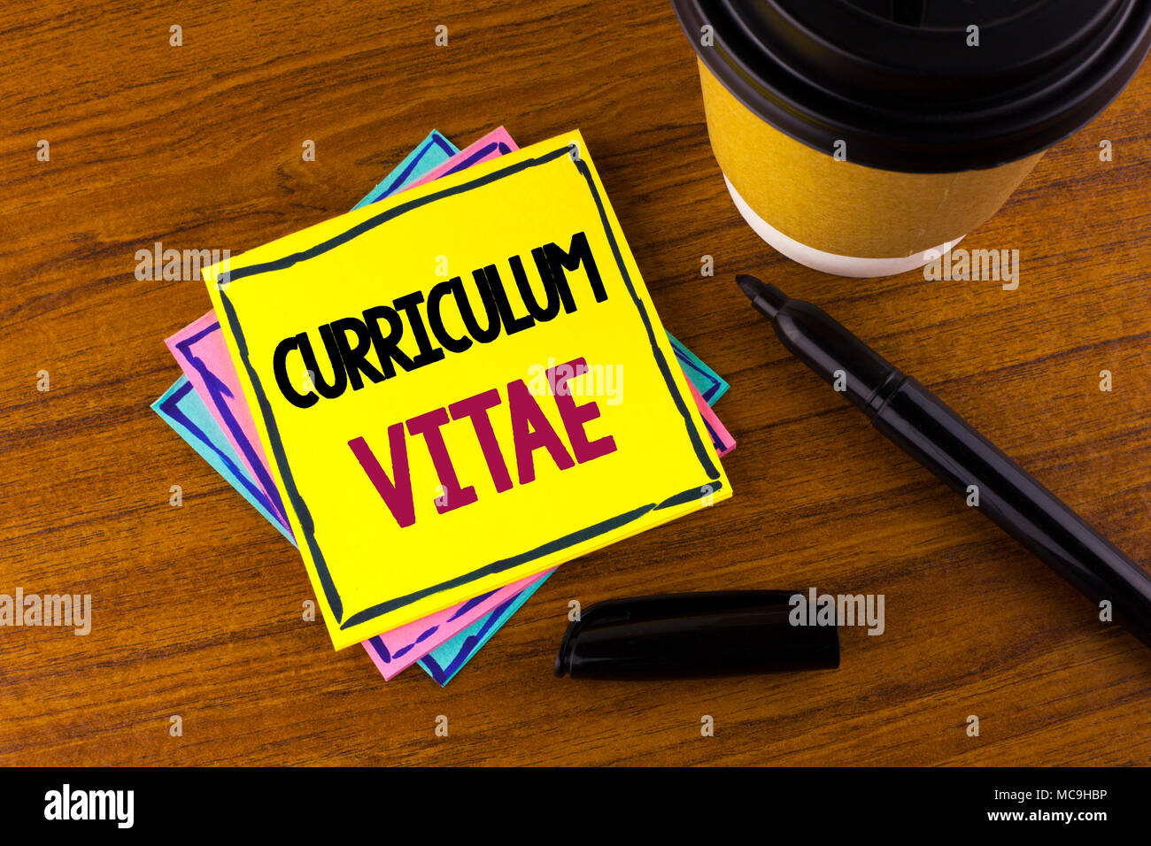 Word writing text Curriculum Vitae. Business concept for Resume ...