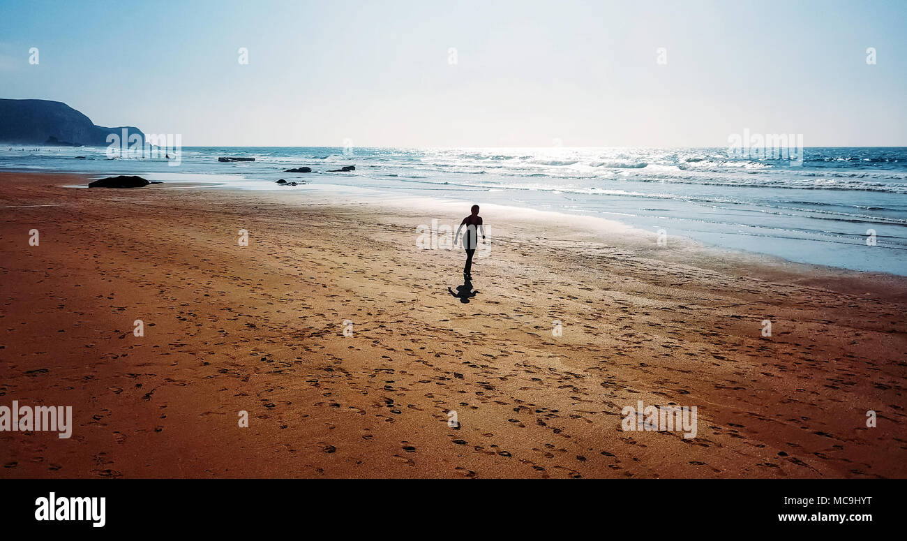 Aerial exercise beach hi-res stock photography and images - Alamy