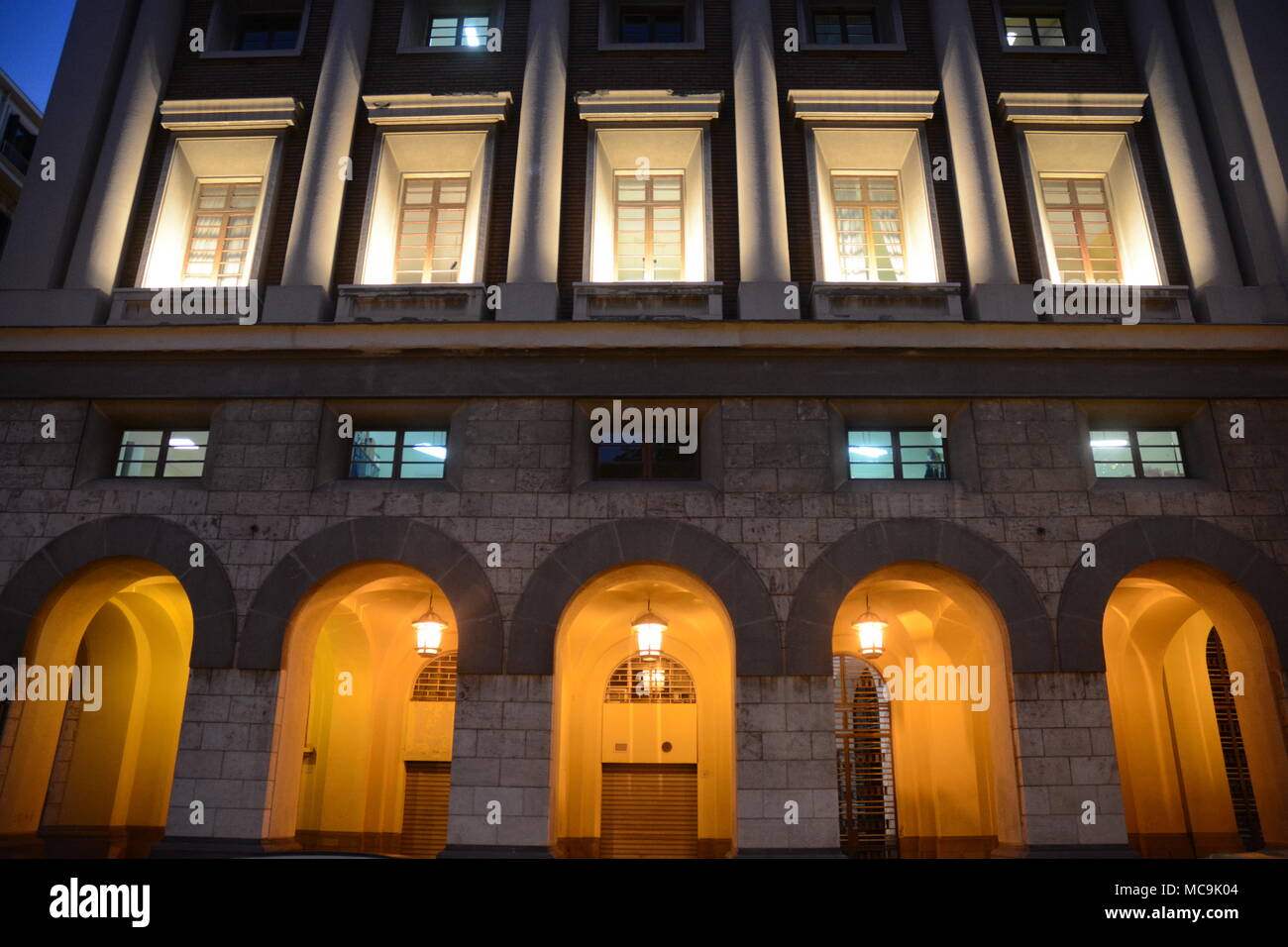 MODERN ARCHITECTURE IN SALERNO, SOUTH ITALY Stock Photo - Alamy