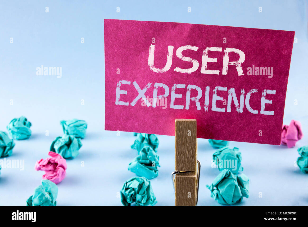 Word writing text User Experience. Business concept for Customer ...