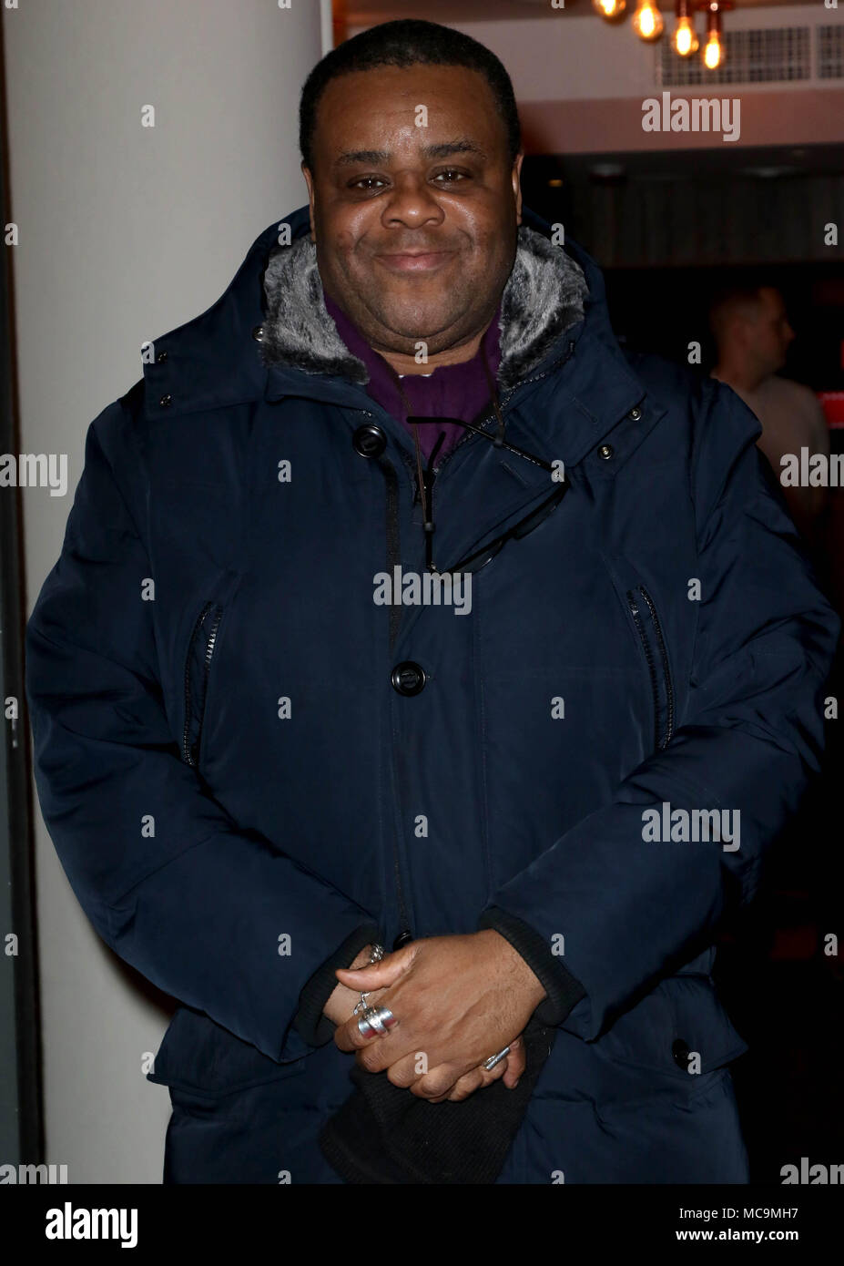 Jan 31, 2018 - Clive Rowe attending Eugenius! gala performance, The ...