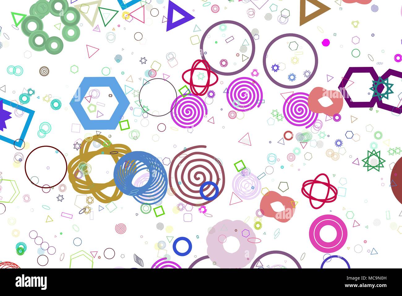 Modern Geometrical Motion Particle Or Random Background Pattern Abstract No Overlapping