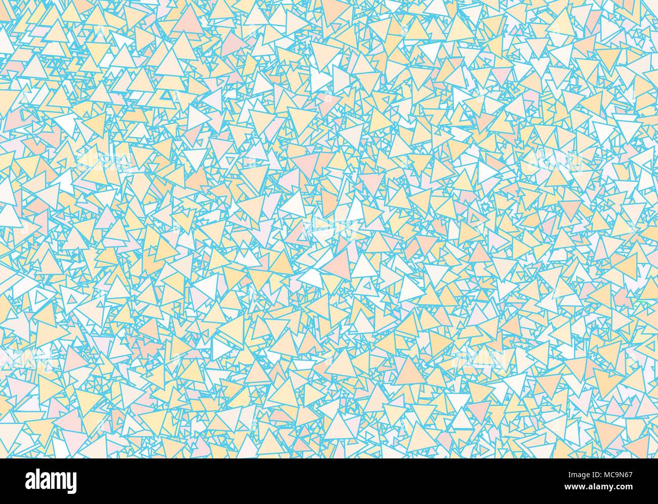 Color Abstract Motion Particle Or Random Pattern Generative Art Background Vector Illustration 
