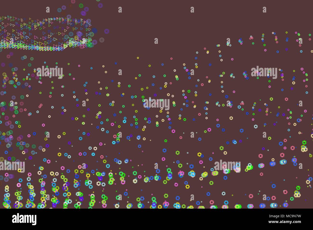 Modern Geometrical Motion Particle Or Random Background Pattern Abstract Vector Illustration