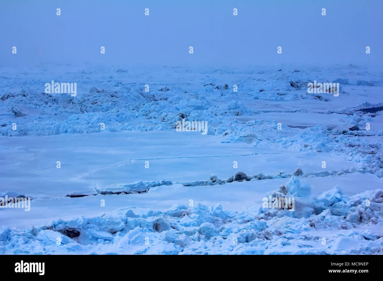 Ice rubble pileup hi-res stock photography and images - Alamy