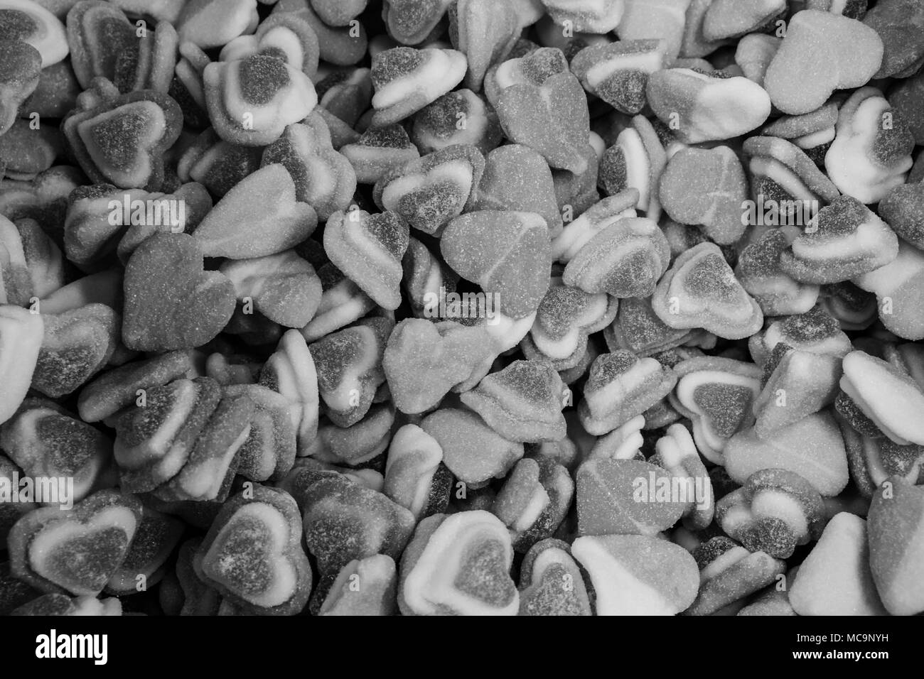 Close up view of delicious,sweet,soft and hard candy for all occasions ...