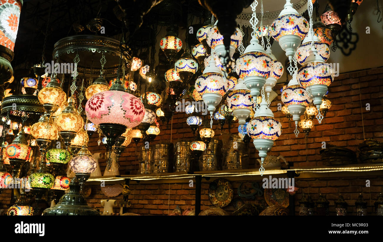 Turkish light fixture hi-res stock photography and images - Alamy