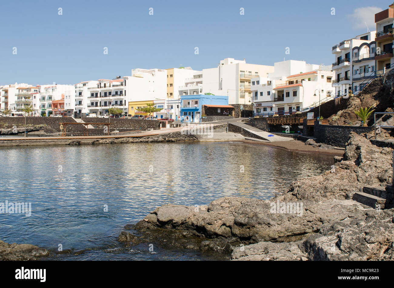 La Restinga, seaside village in the south of the El Hierro, privileged ...