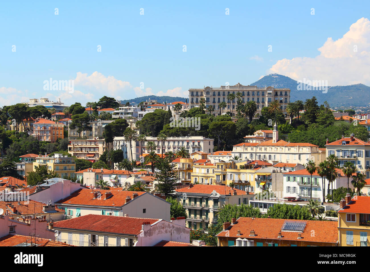 Aerial view of Nice, France Stock Photo - Alamy