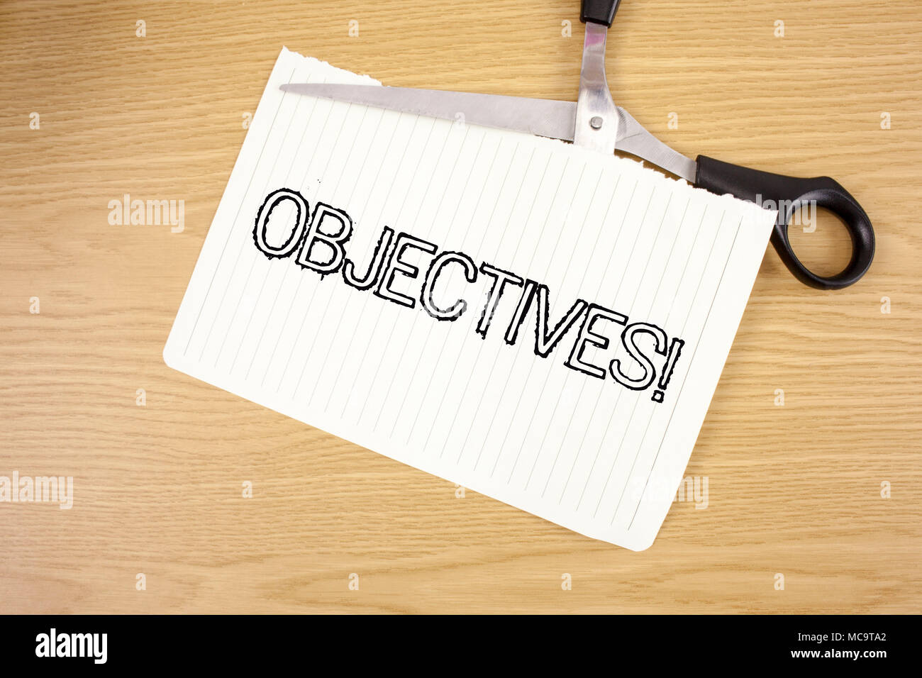Conceptual hand writing showing Objectives Motivational Call. Business ...