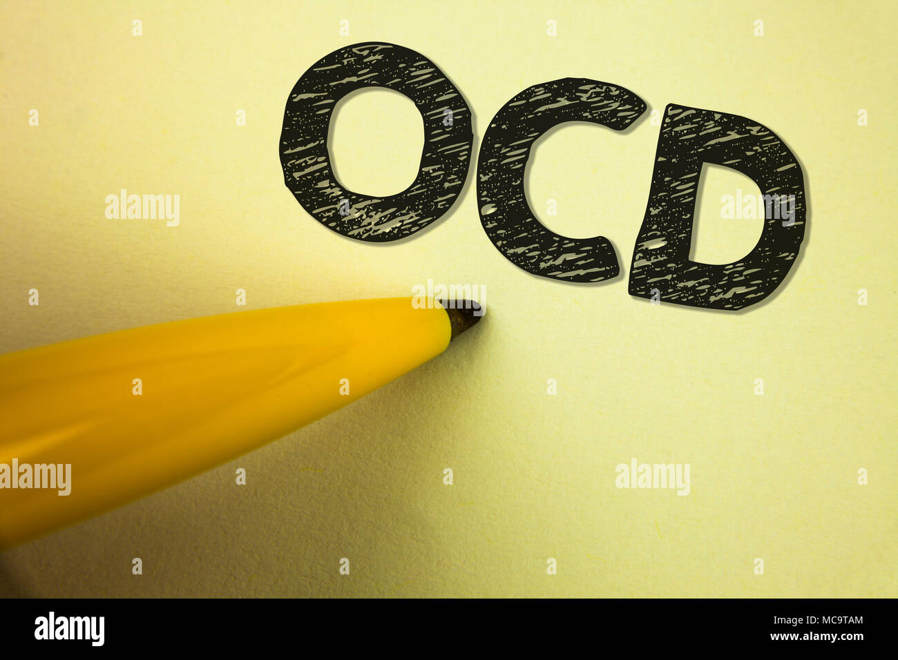 Word writing text Ocd. Business concept for Obsessive Compulsive ...