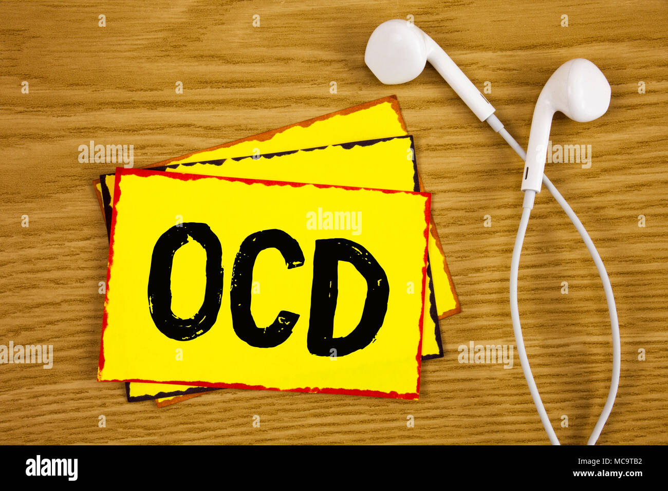 Word writing text Ocd. Business concept for Obsessive Compulsive ...