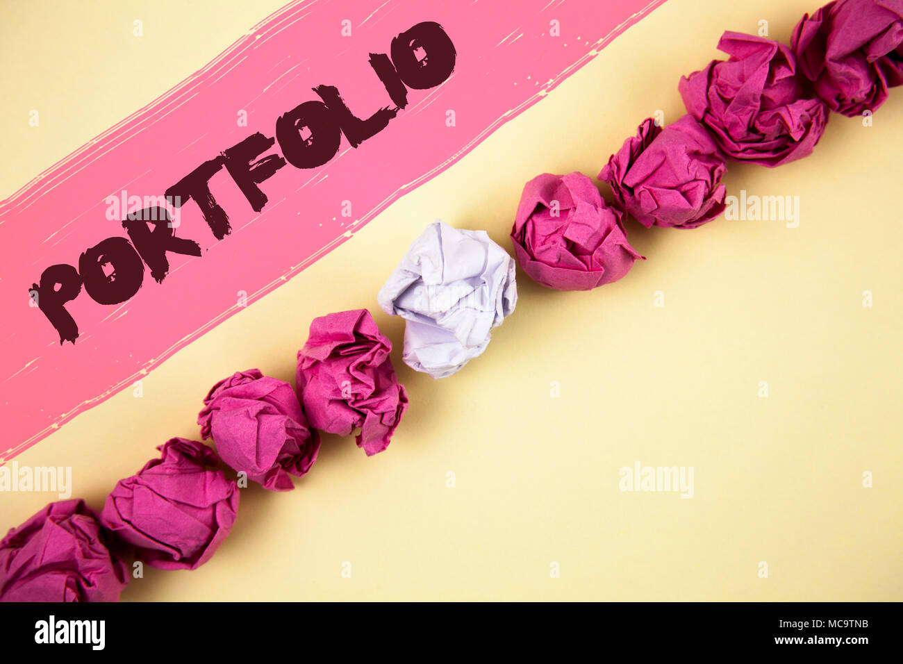 Handwriting text writing Portfolio. Concept meaning Examples of work ...