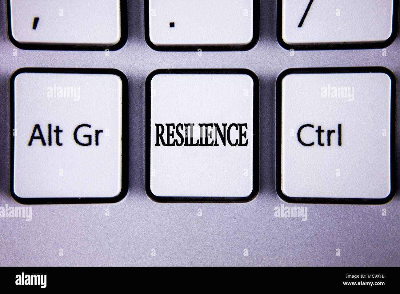 Text sign showing Resilience. Conceptual photo Capacity to recover ...