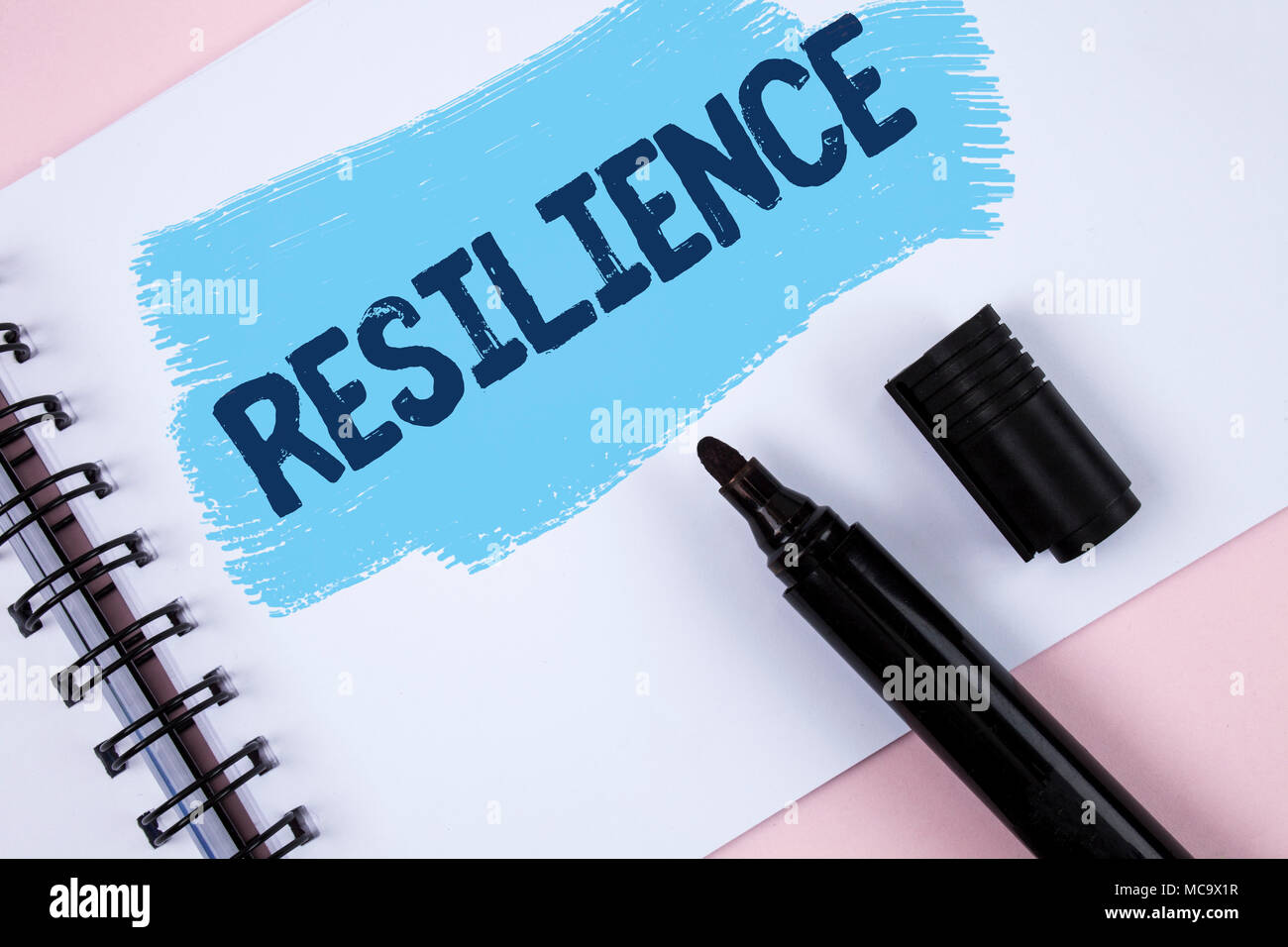 Text sign showing Resilience. Conceptual photo Capacity to recover ...
