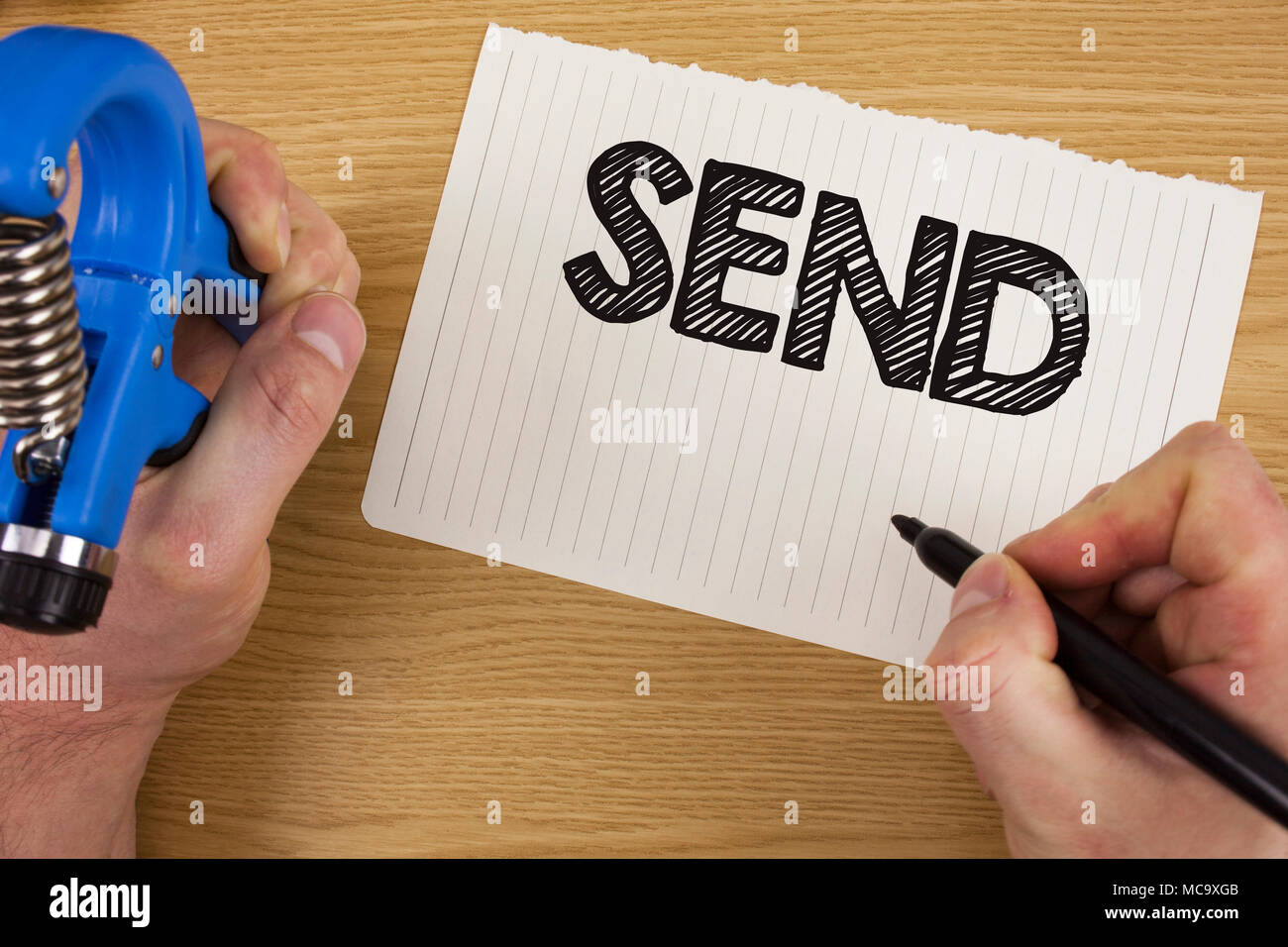 Text sign showing Send. Conceptual photo Arrange something to be ...