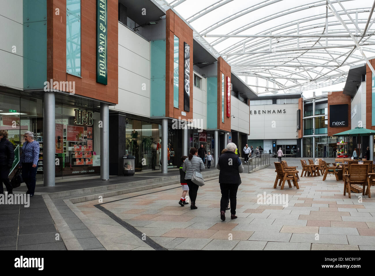 Ayr central shopping centre hi-res stock photography and images - Alamy
