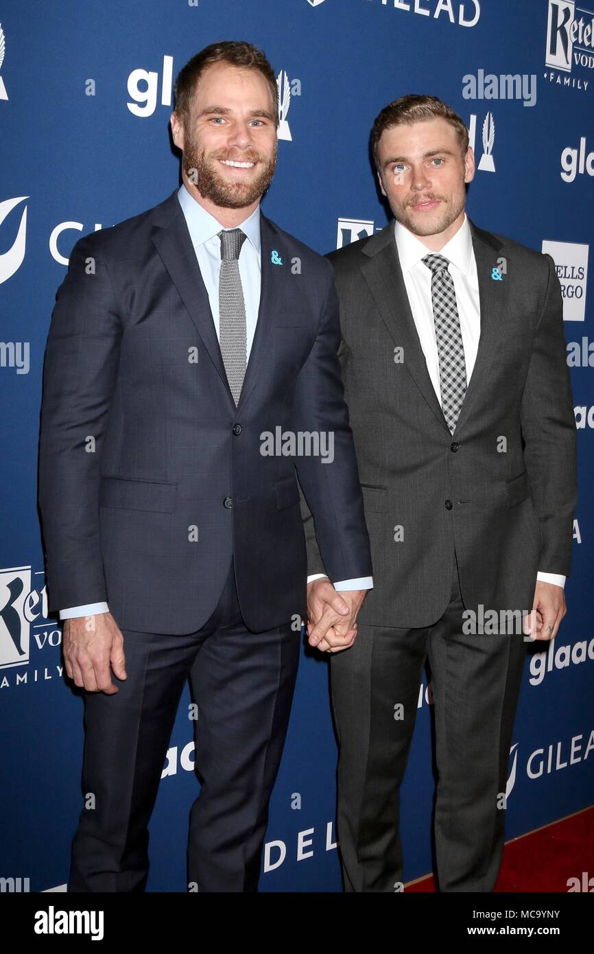 Beverly Hills, CA. 12th Apr, 2018. Matthew Wilkas, Gus Kenworthy at ...