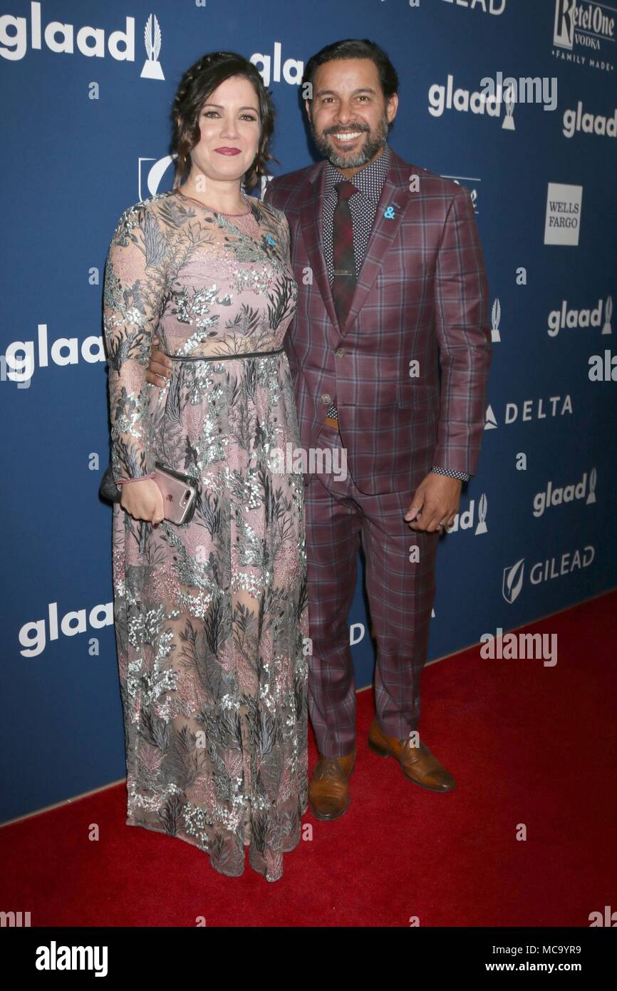 Beverly Hills, CA. 12th Apr, 2018. Nicole Huertas, Jon Huertas at ...