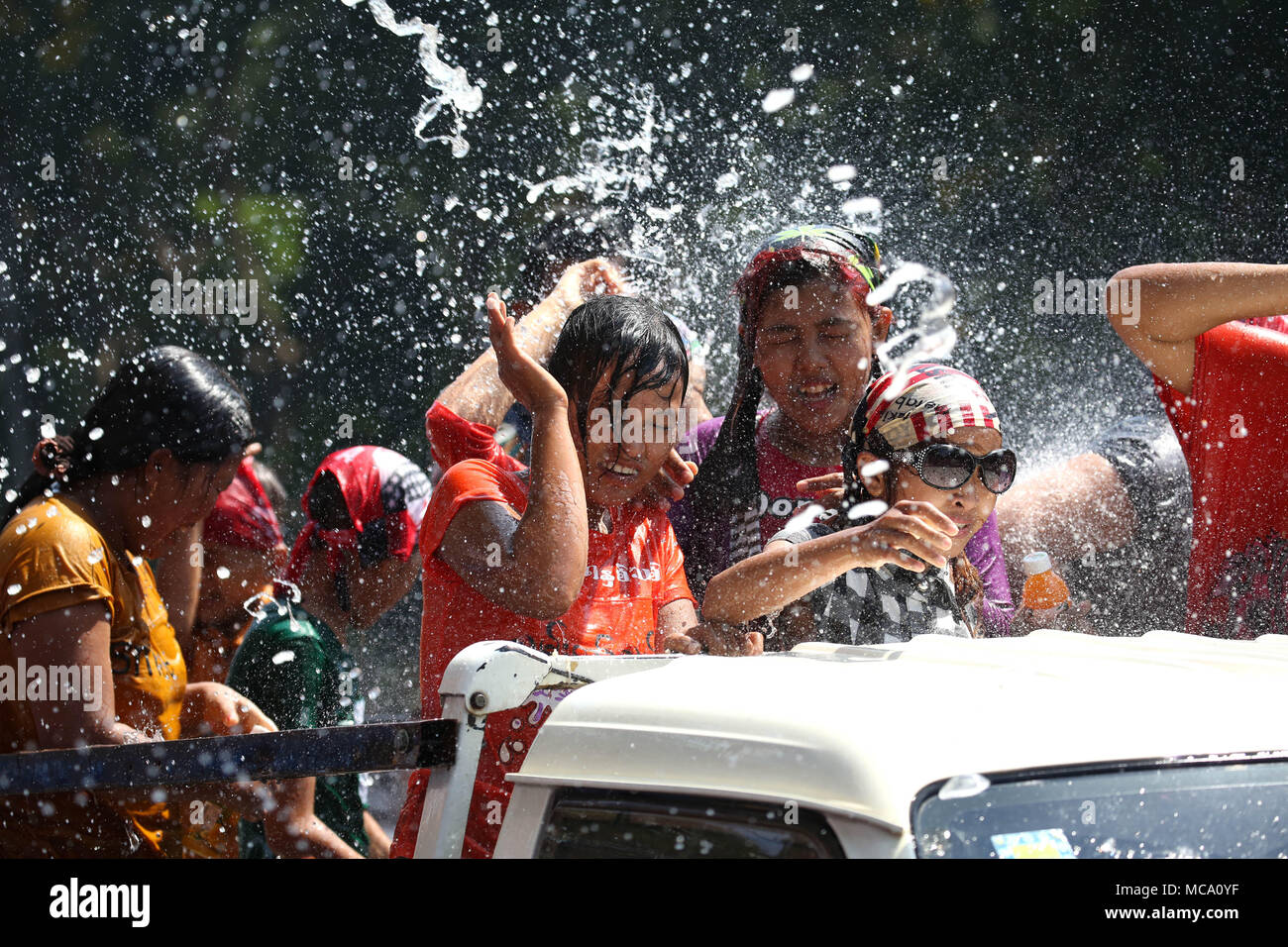Thingyan Water Festival High Resolution Stock Photography and Images ...
